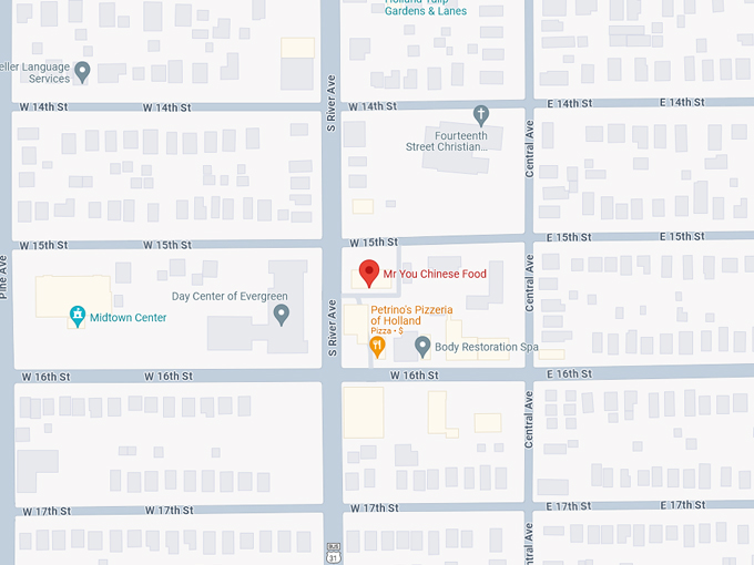 Mr. You Chinese Food 10 map