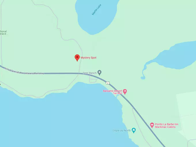 Mystery Spot 10 map