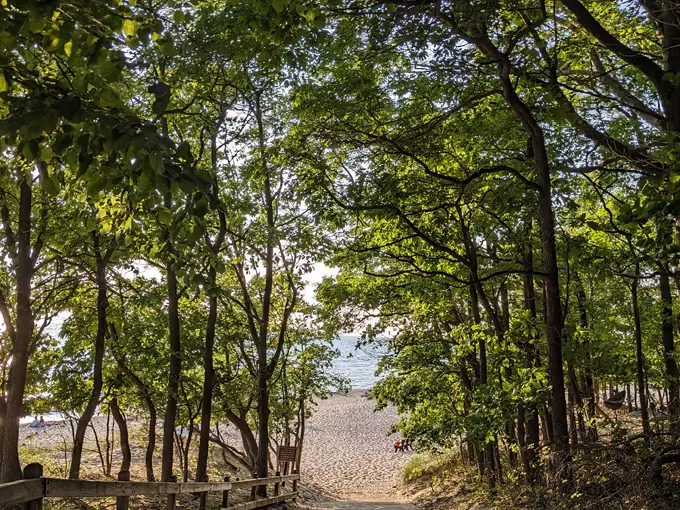 P.J. Hoffmaster State Park Honeymoon Trail 5