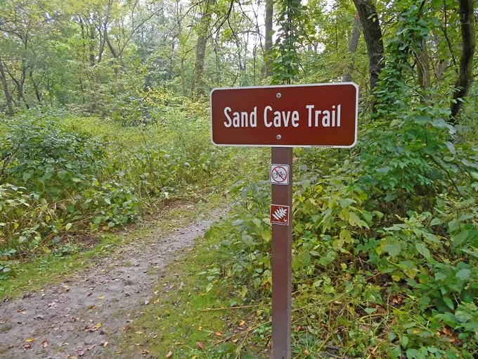 Sand Cave Trail 1