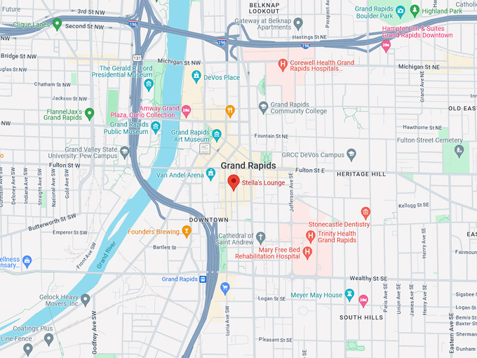 Stella’s Lounge 10 map