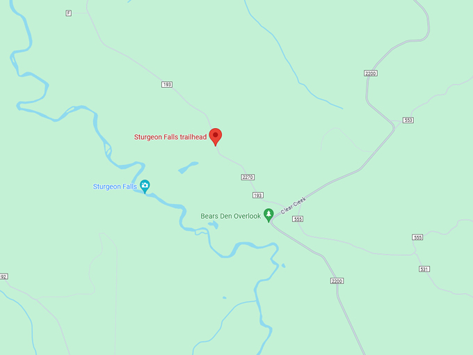 Sturgeon Falls 10 map