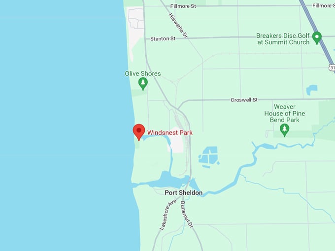Windsnest Park 10 Map