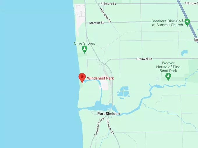 Windsnest Park 10 Map