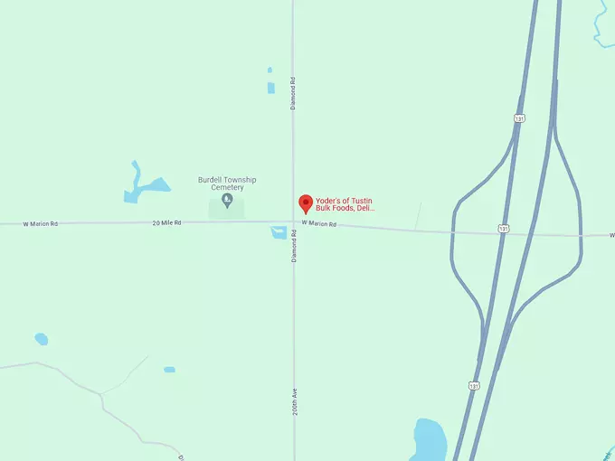 Yoder’s of Tustin 10 map