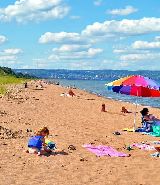 gorgeous beach destination minnesota ftr