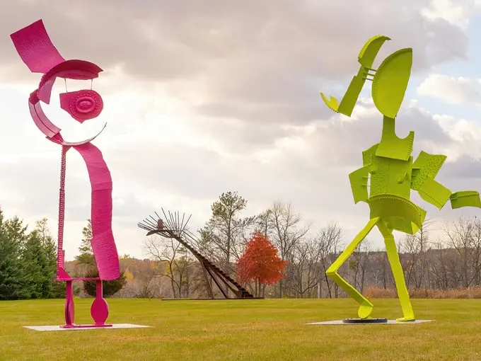 Anderson Center Sculpture Garden 1