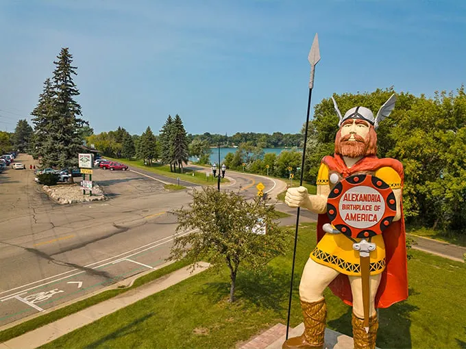 Big Ole - Big Viking Statue 1