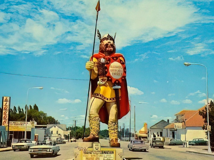 Big Ole - Big Viking Statue 2