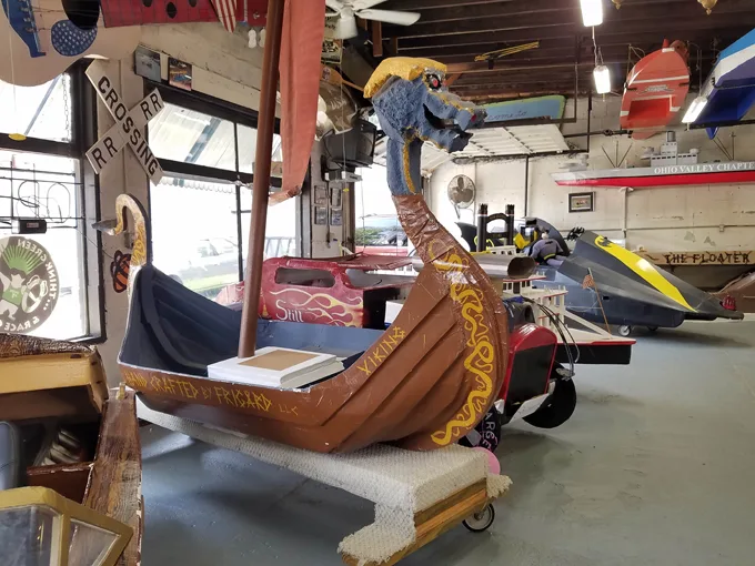 Cardboard Boat Museum 6