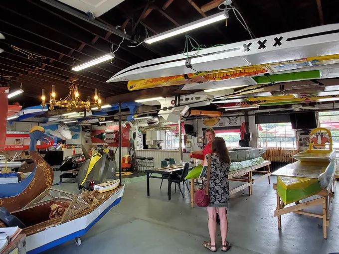 Cardboard Boat Museum 7