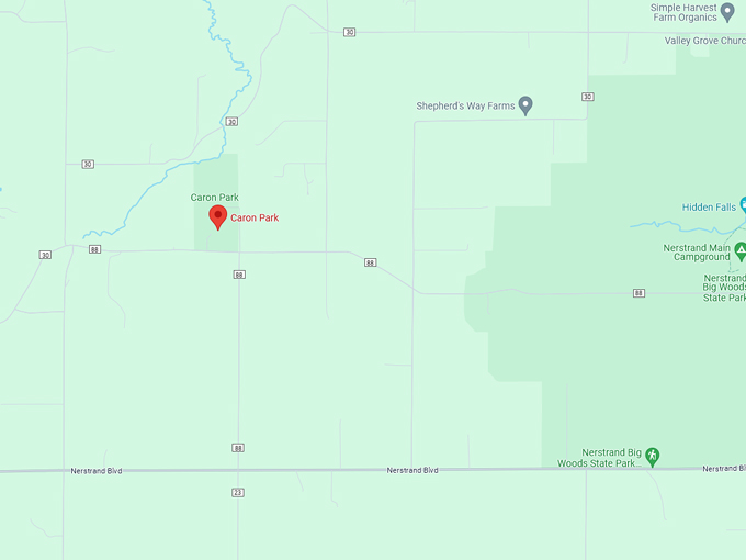 Caron Park 10 Map