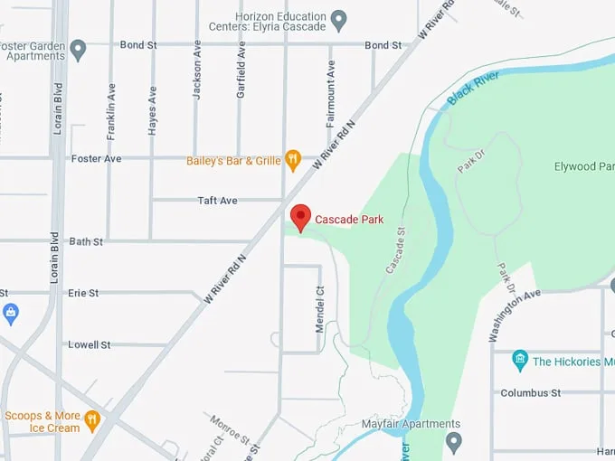 Cascade Park 10 Map