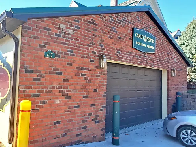 Cawley & Peoples Mortuary Museum 1