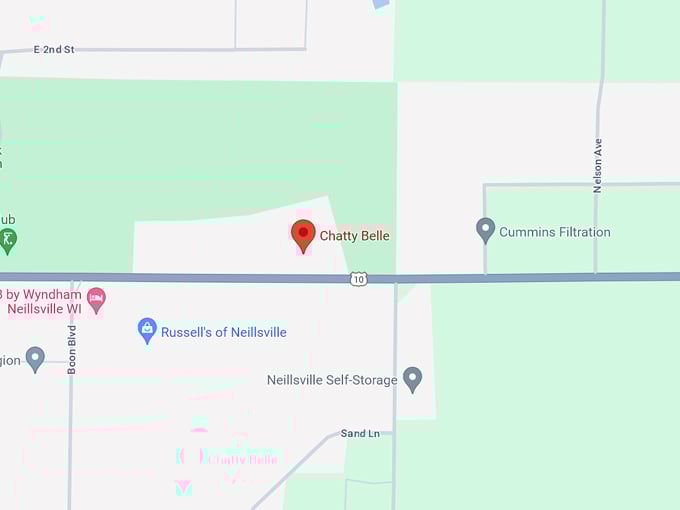 Chatty Belle 10 Map