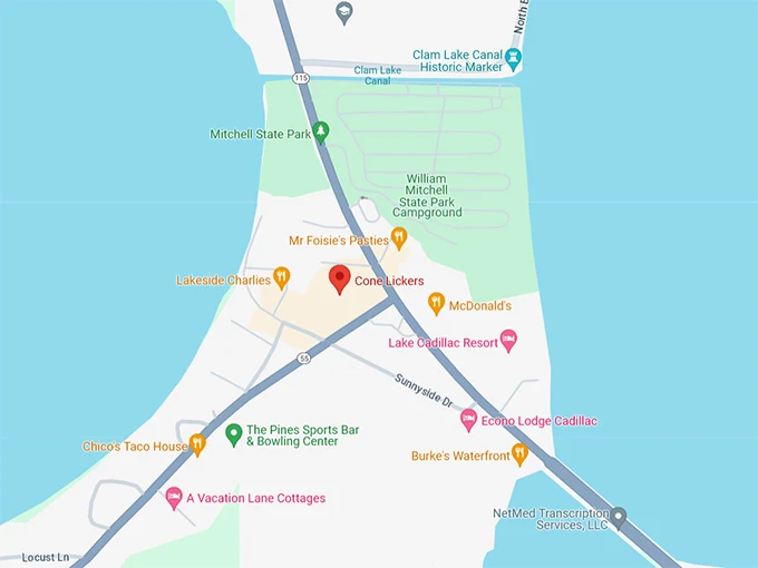 Cone Lickers 11 Map