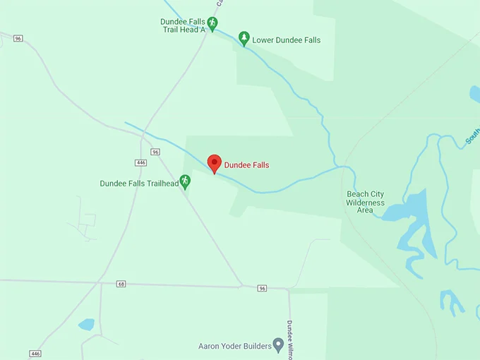 Dundee Falls 10 Map