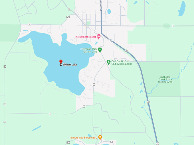 Elkhart Lake 10 Map