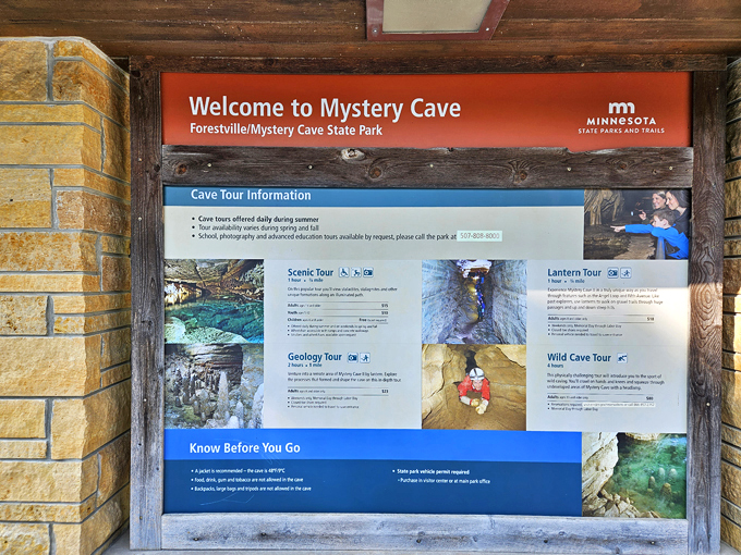 Forestville Mystery Cave State Park 9