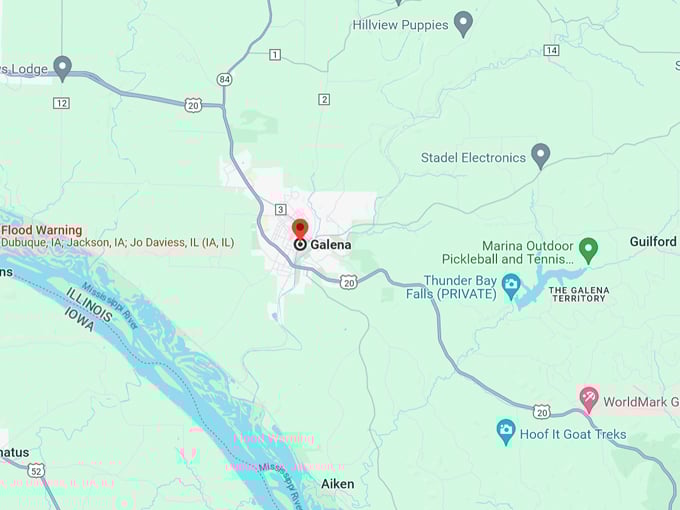 Galena 10 Map