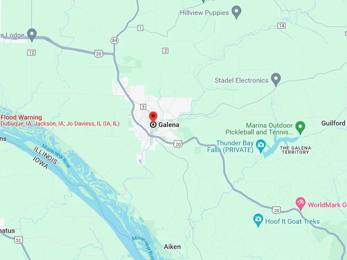 Galena 10 Map