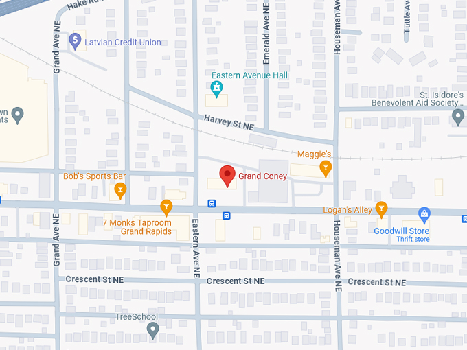 Grand Coney 10 Map