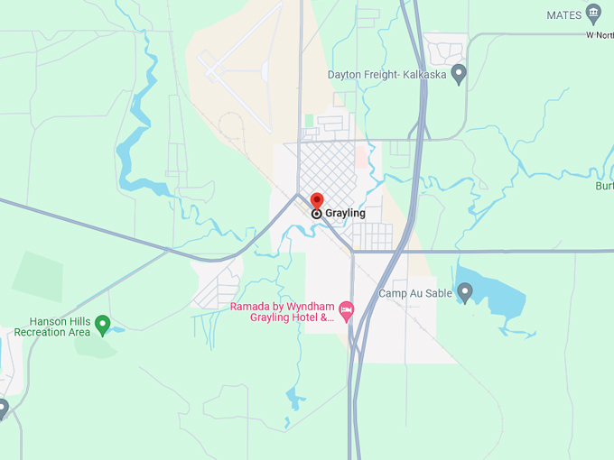 Grayling 10 Map