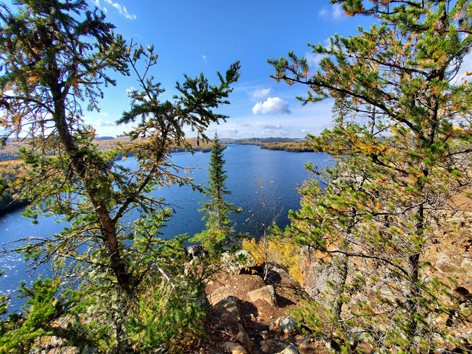 honeymoon bluff trail 2