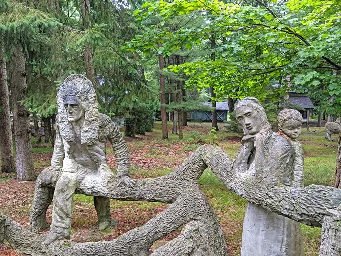 James Tellen Woodland Sculpture Garden 1