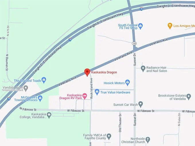 Kaskaskia Dragon 10 Map