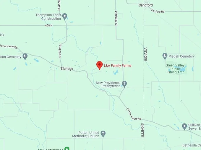 L&A Family Farms 10 map