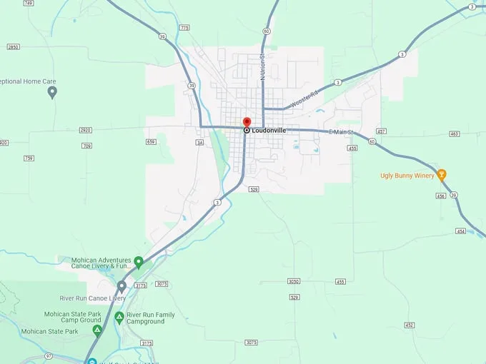 Loudonville 10 Map