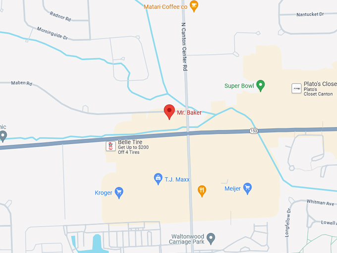 Mr. Baker 10 Map