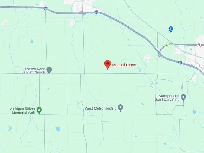 Munsell Farms 10 Map