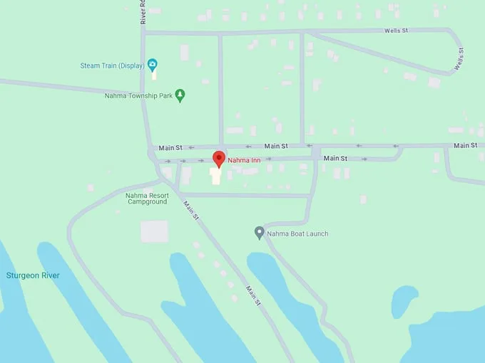 Nahma Inn 10 Map