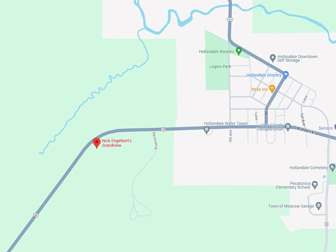Nick Engelbert's Grandview 10 Map