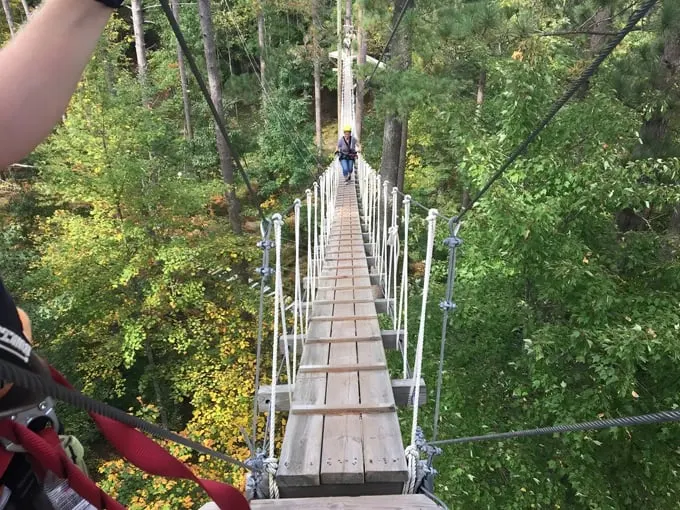 Northwoods Zip Line 1
