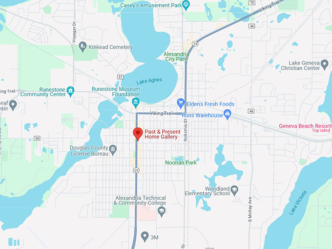 Past & Present Home Gallery 10 Map