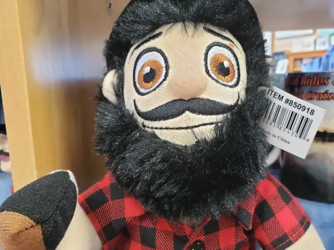 Paul Bunyan & Babe the Blue Ox Statues 6