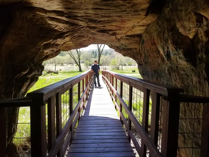 pier natural bridge hike 5
