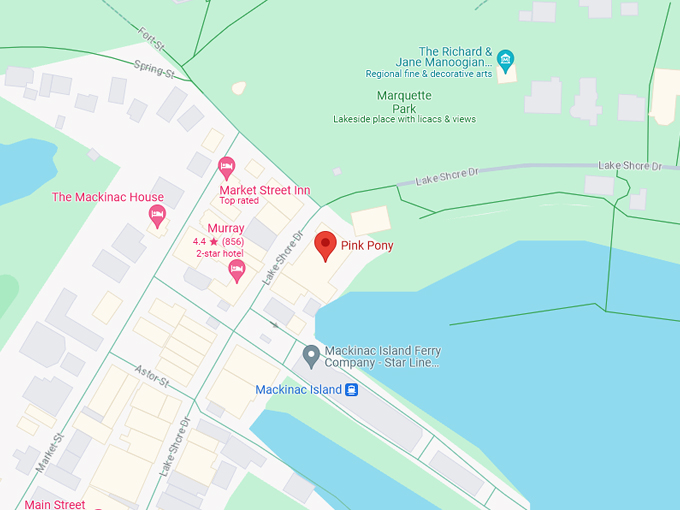 Pink Pony 10 Map