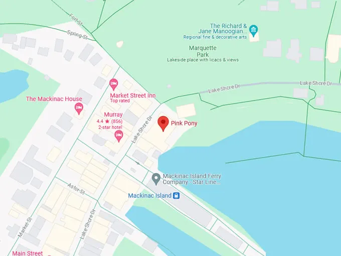 Pink Pony 10 Map