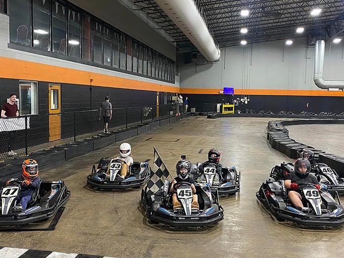 pro kart indoors 9