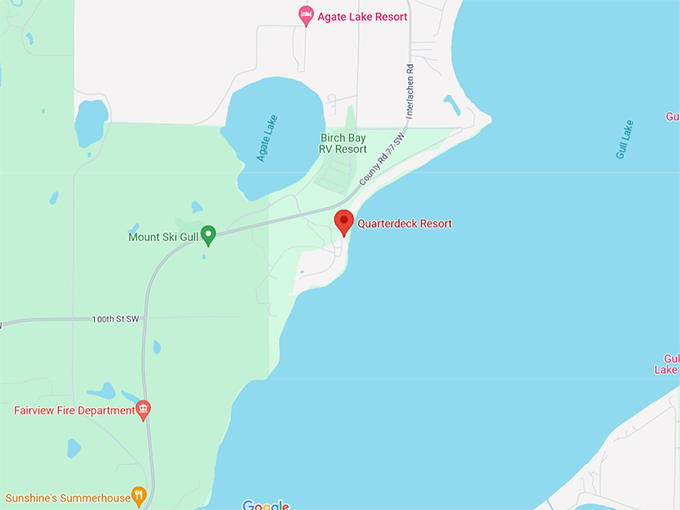 Quarterdeck Resort 10 Map