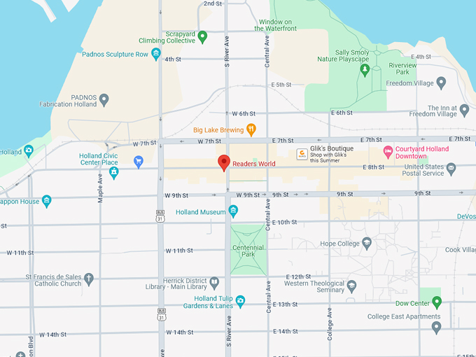 Readers World 10 Map
