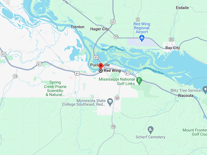 Red Wing 10 Map