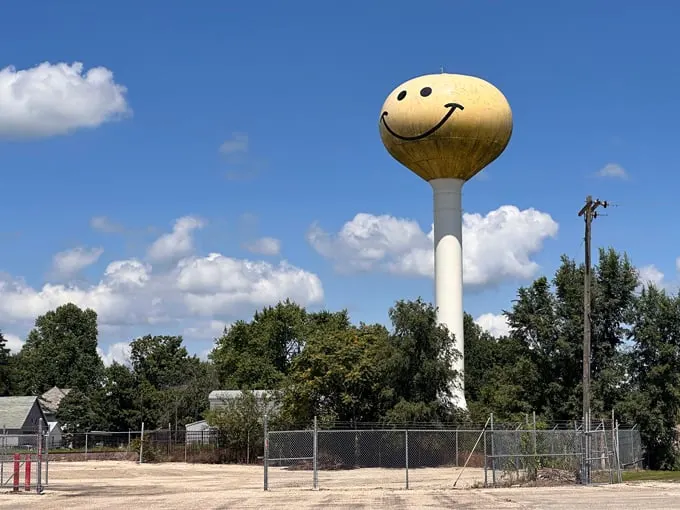 Smiley Face Water Tower 2