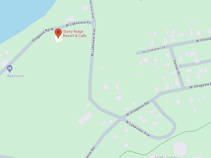 Stony Ridge Resort & Cafe 10 map