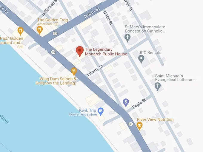 the legendary monarch public house 10 map