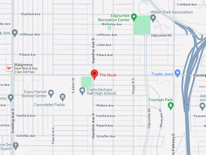 The Nook 10 Map